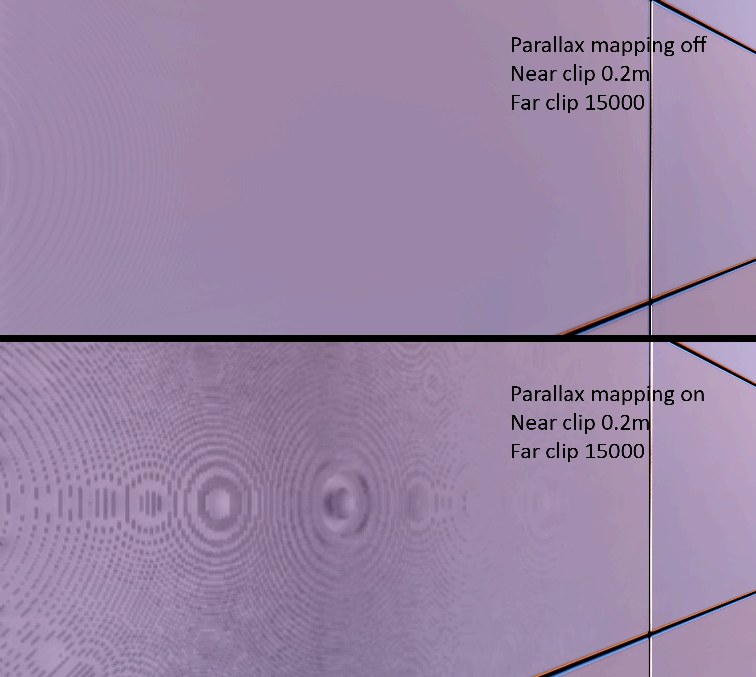 Depth Buffer Artefacts Bug Reports Unigine Developers Community